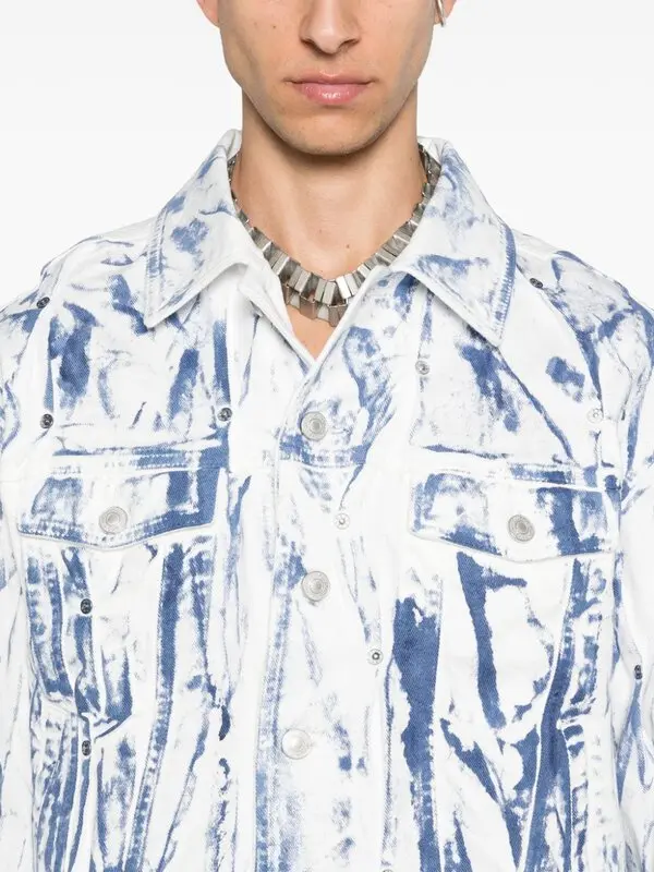 KUSIKOHC Washed Denim Jacket