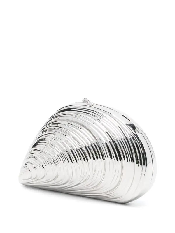 Simkhai Bridget Clutch Bag - Silver