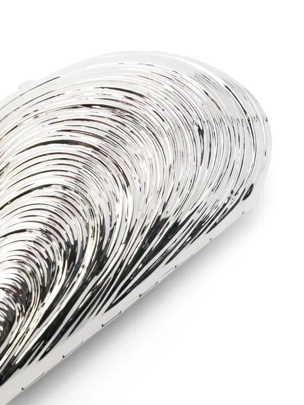 Simkhai Bridget Clutch Bag - Silver