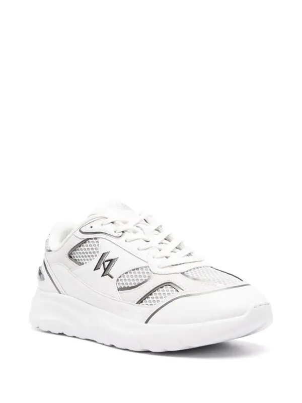 Karl Lagerfeld Monogram Mesh Sneakers
