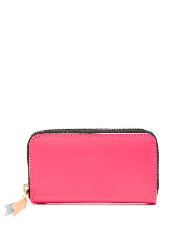 Comme Des Garçons Leather Wallet - Pink