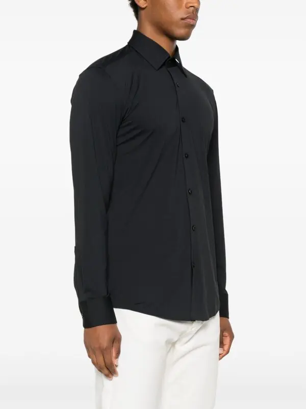 BOSS Textured-finish Shirt