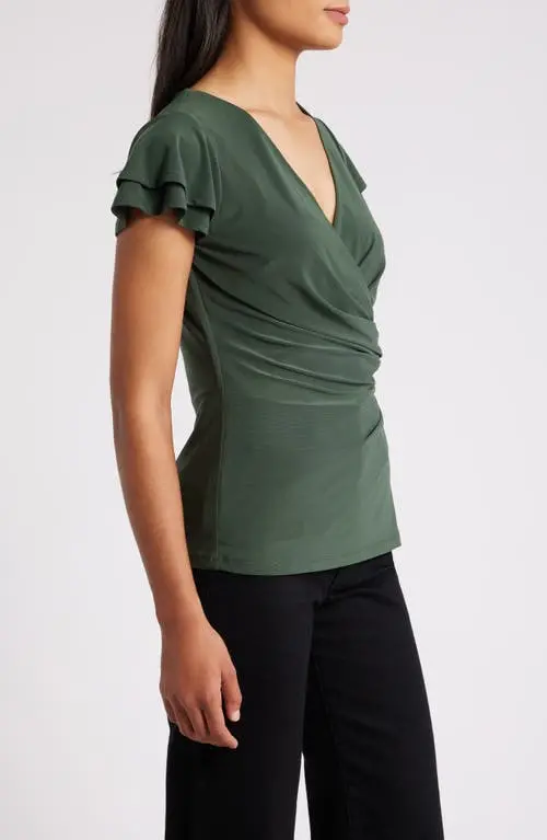 Vince Camuto Surplice V-neck Knit Top