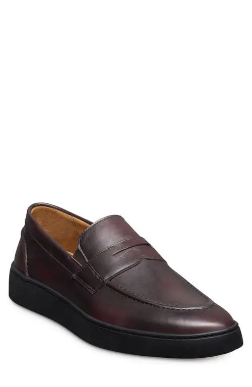 Allen Edmonds Randolph 2.0 Leather Slip-on Sneakers - Burgundy