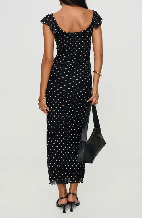 Princess Polly Sandberg Polka Dot Maxi Dress