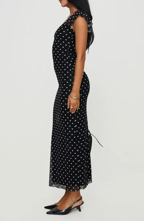 Princess Polly Sandberg Polka Dot Maxi Dress