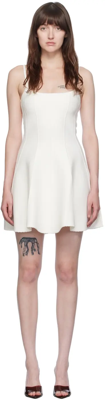 FLEUR DU MAL Flared Minidress