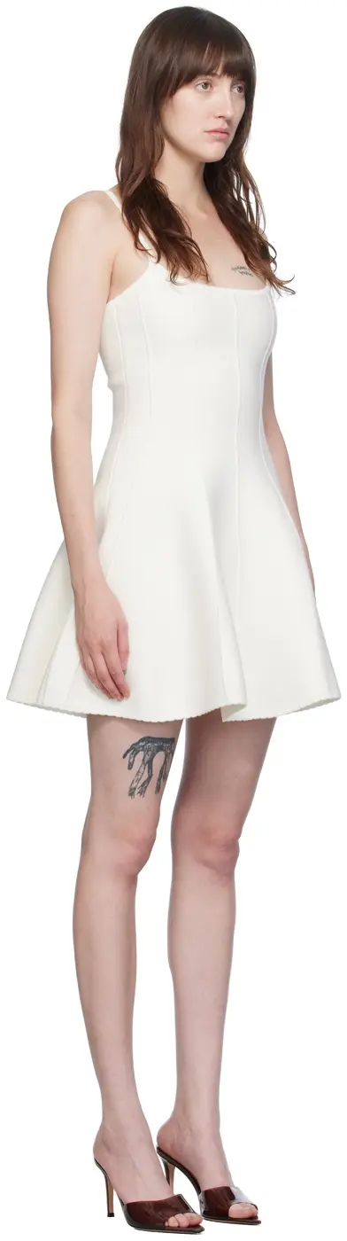 FLEUR DU MAL Flared Minidress