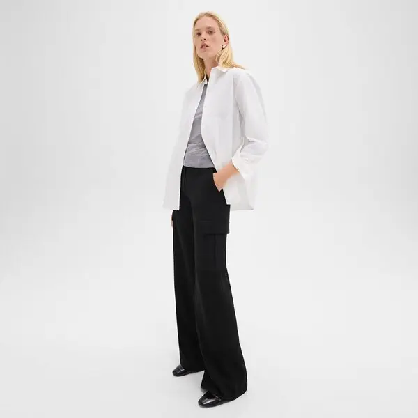 Theory Wide-leg Cargo Pant