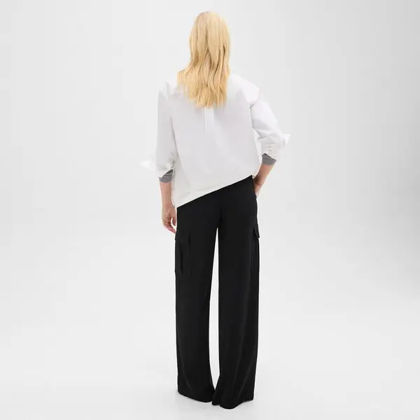 Theory Wide-leg Cargo Pant