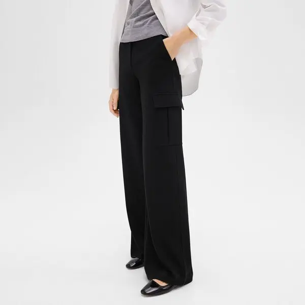 Theory Wide-leg Cargo Pant