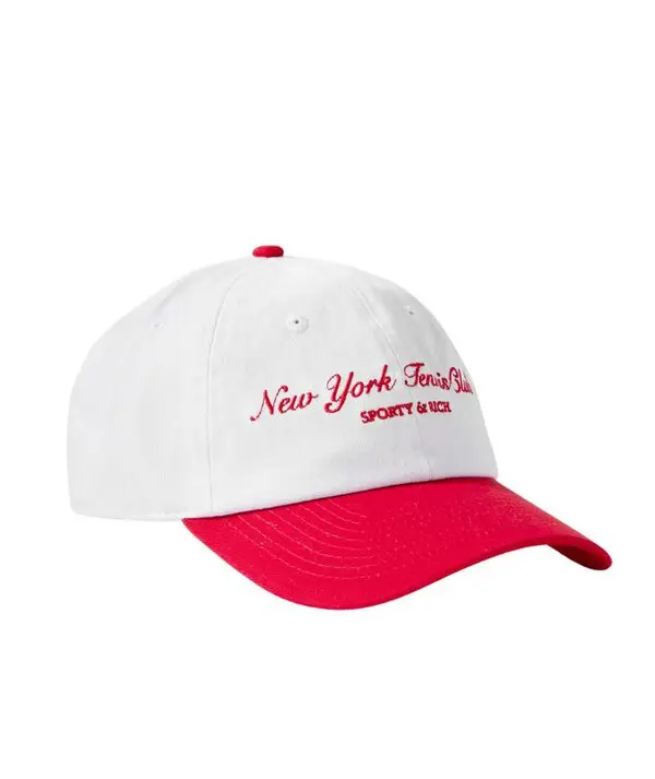 SPORTY & RICH Embroidered Cotton-twill Baseball Cap
