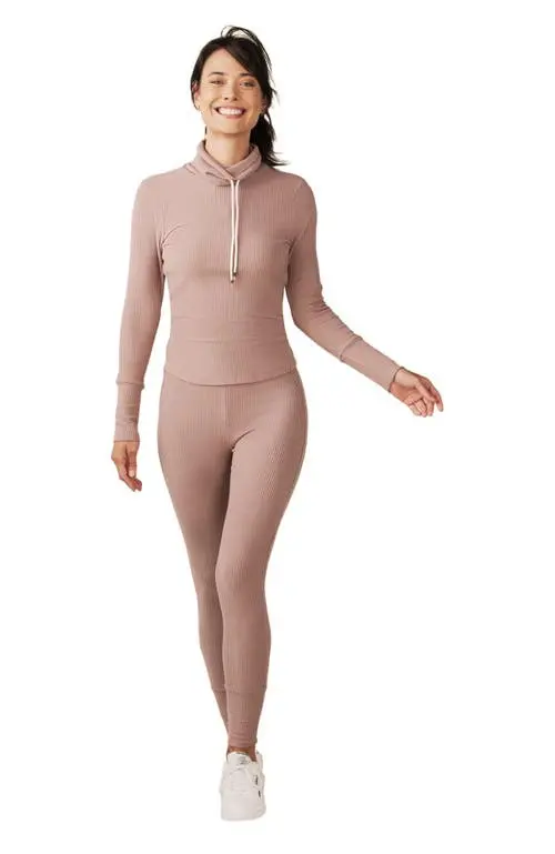 LOSANO Rest Easy Pullover - Pebble