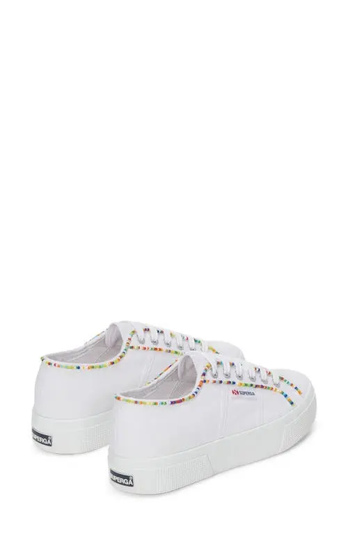 Superga 2740 Multicolor Beads Platform Sneaker