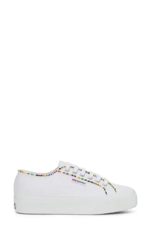 Superga 2740 Multicolor Beads Platform Sneaker