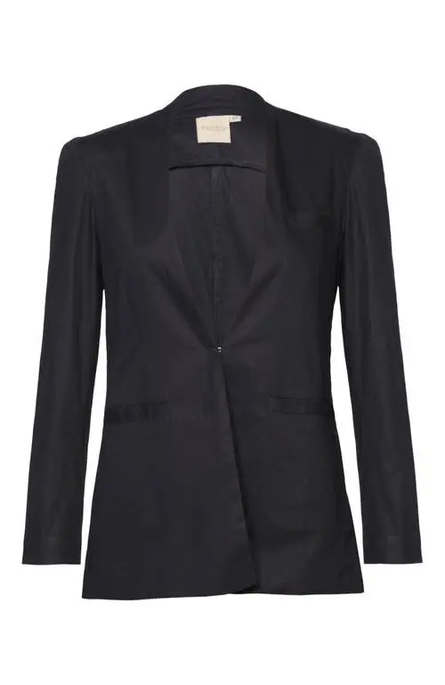 REISTOR Organic Cotton Collarless Blazer