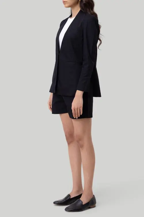 REISTOR Organic Cotton Collarless Blazer
