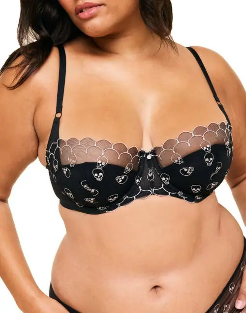 ADORE ME Bettie Contour Balconette Bra - Dark Grey