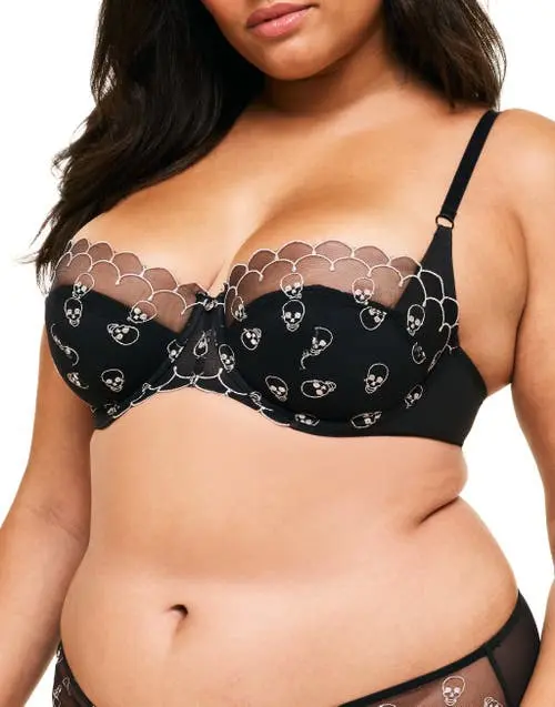 ADORE ME Bettie Contour Balconette Bra - Dark Grey