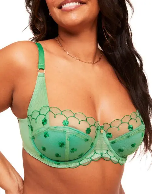 ADORE ME Bettie Contour Balconette Bra - Medium Green