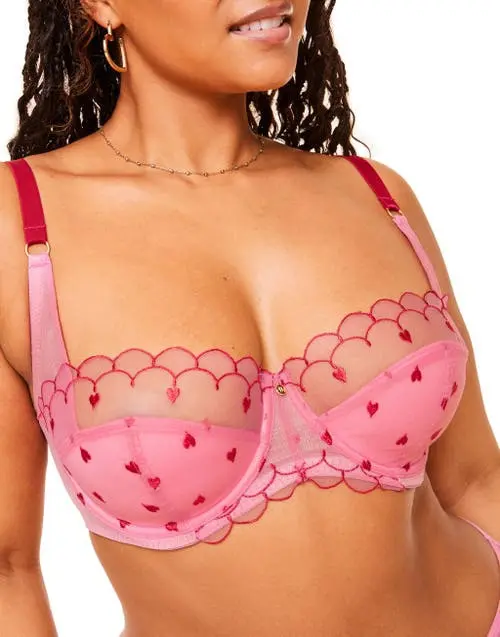 ADORE ME Bettie Contour Balconette Bra - Medium Pink