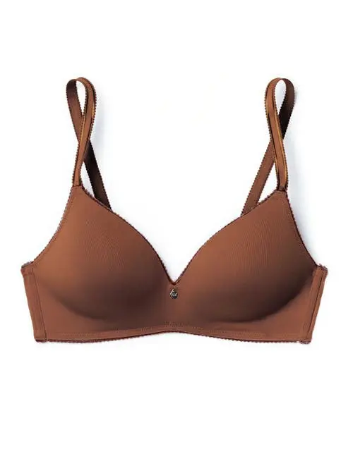 ADORE ME Jeannette Push Up Demi Bra - Dark Brown