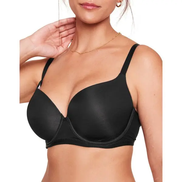 ADORE ME Fallon Contour Full Coverage Bra - Black