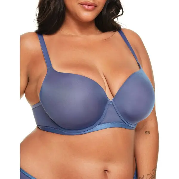 ADORE ME Fallon Contour Full Coverage Bra - Dark Blue