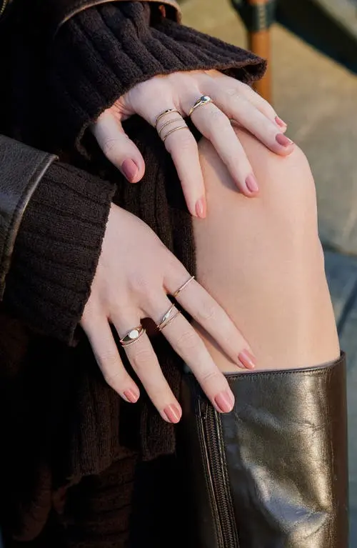 ANA LUISA Signet Band Ring
