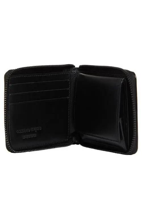 Comme Des Garçons Zipper Medley Leather Wallet