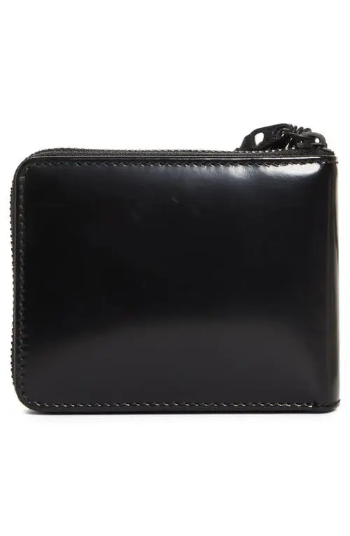 Comme Des Garçons Zipper Medley Leather Wallet
