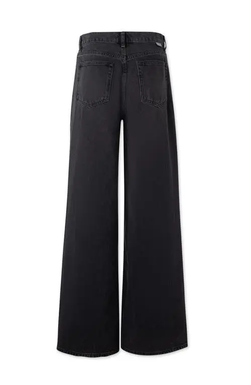 Boyish The Jovi Retro Wide Leg High-rise Jeans - Space Odyssey