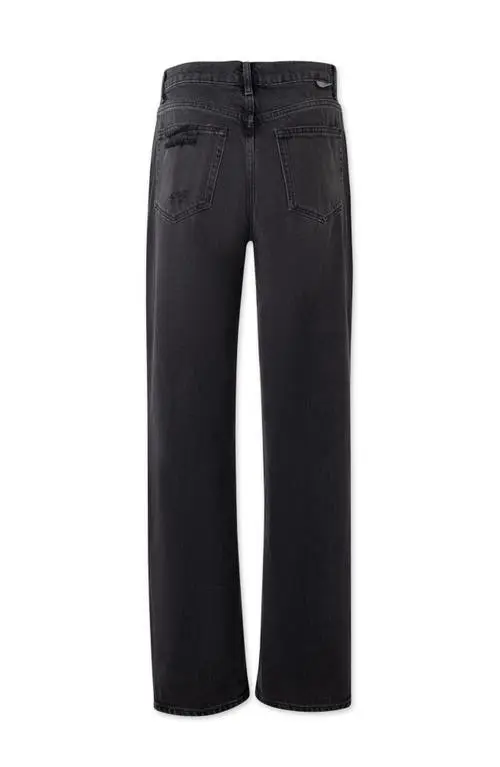 Boyish The Ziggy Straight Leg High Rise Jeans - Fatal Attraction