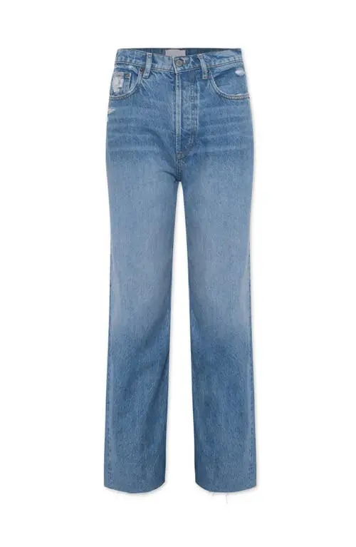 Boyish The Charley Vintage Wide-leg Jeans - Silverado