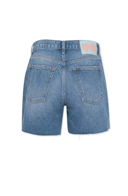 Boyish The Monty High Rise Relaxed Denim Shorts