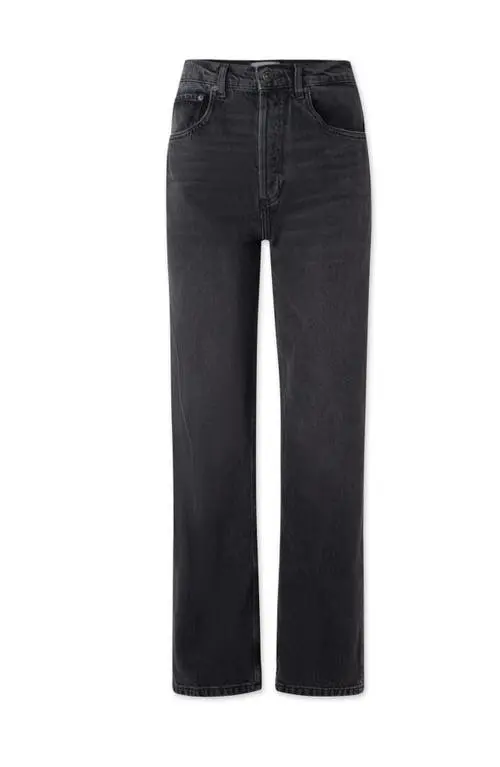 Boyish The Ziggy Straight Leg High Rise Jeans - Space Odyssey