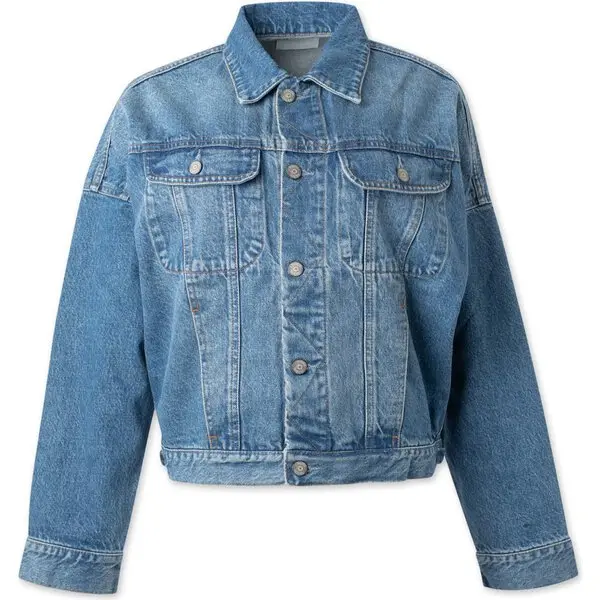 Boyish The Ryder Retro Oversized Denim Jacket - Risky Business