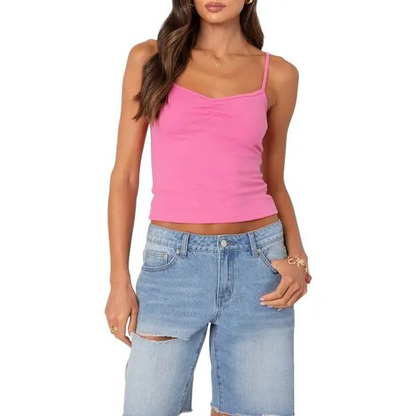 EDIKTED Makena Cinched Front Camisole