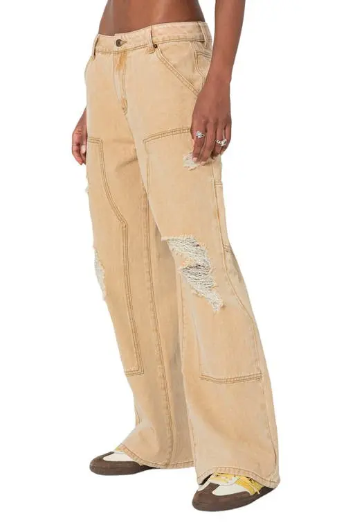 EDIKTED Alibi Distressed Carpenter Jeans