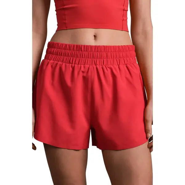 RHONE Mirage 3-inch Lined Running Shorts - Cabana Red