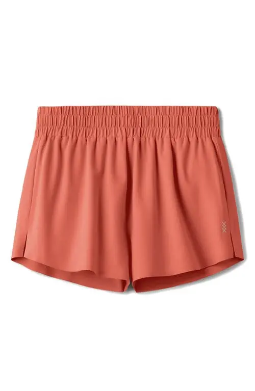 RHONE Mirage 3-inch Lined Running Shorts - Sienna Red