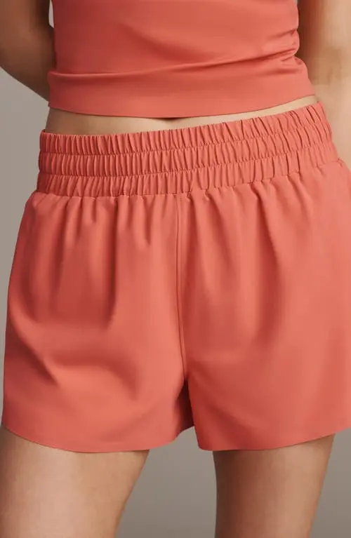 RHONE Mirage 3-inch Lined Running Shorts - Sienna Red