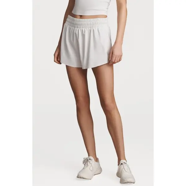 RHONE Mirage 3-inch Lined Running Shorts - Snow White