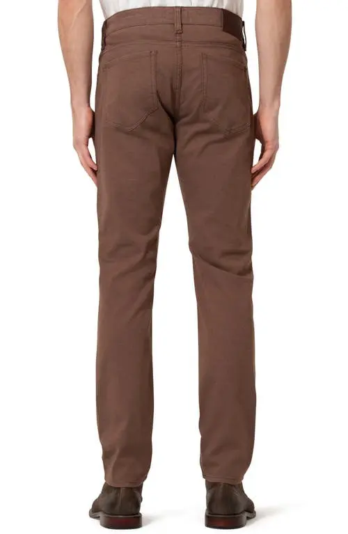 34 Heritage Courage Coolmax® Stretch Straight Leg Five-pocket Pants - Brown Coolmax