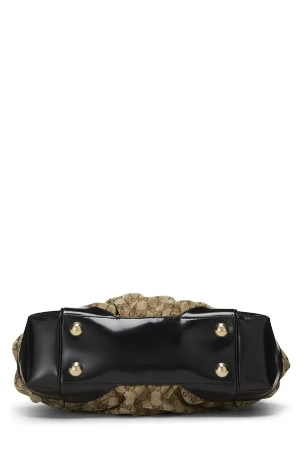 Gucci Original Gg Canvas Full Moon Tote