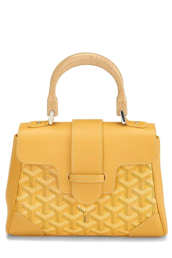 Goyard Goyardine Canvas Saigon Souple - Yellow