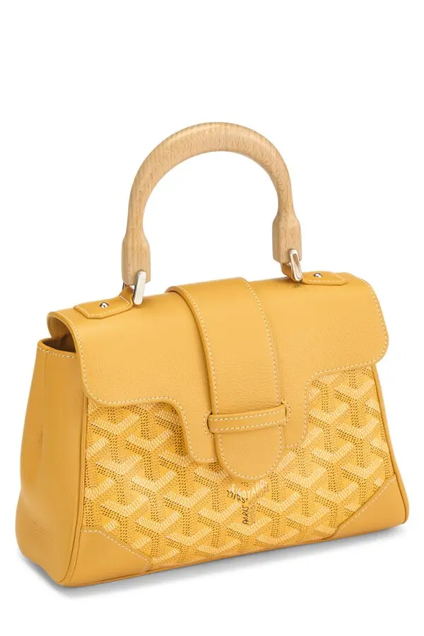 Goyard Goyardine Canvas Saigon Souple - Yellow