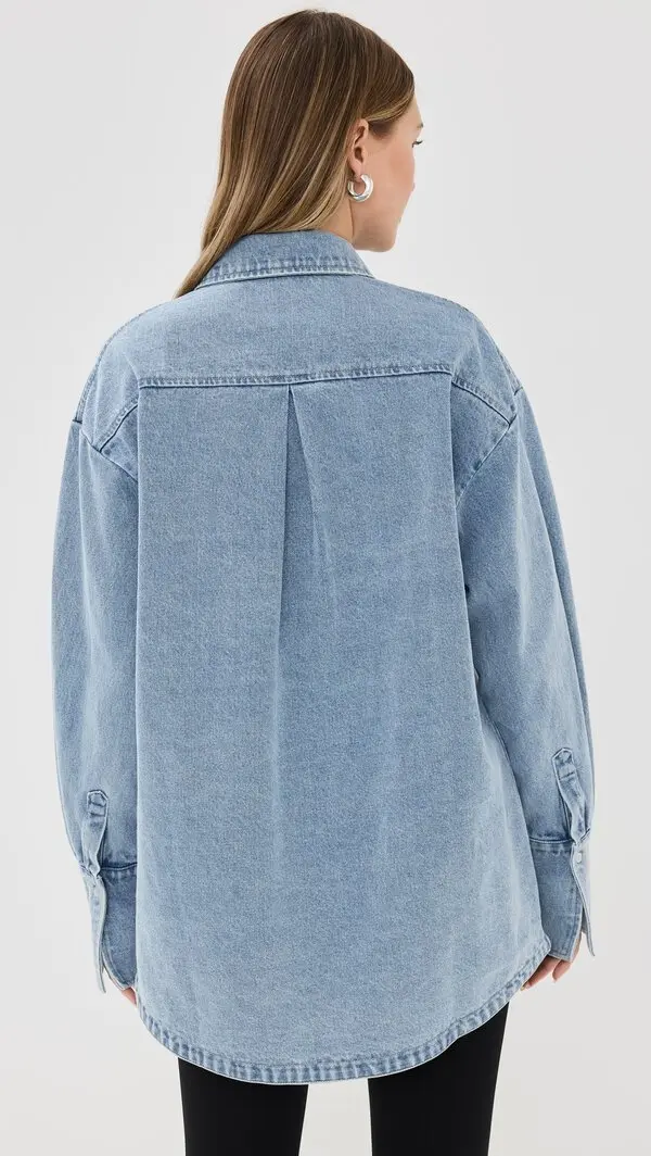 Lioness Off Duty Denim Shirt - Classic Denim