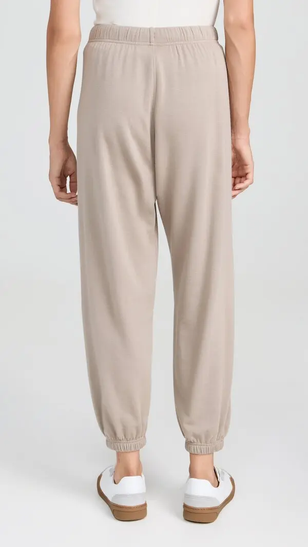 Splits59 Andie Oversized Fleece Sweatpants - Latte