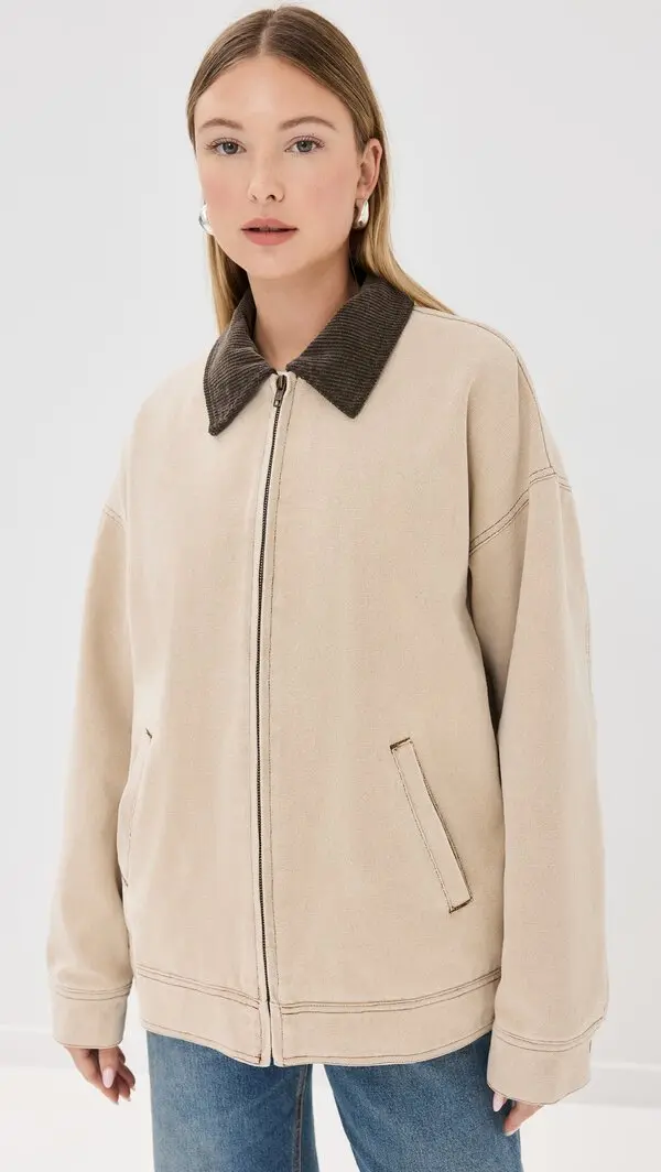Lioness Workwear Barn Jacket - Stone